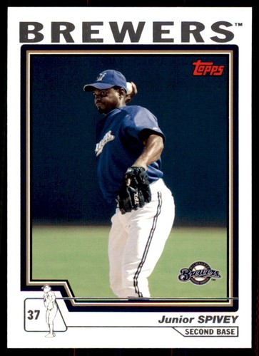 2004 TOPPS TRADED JUNIOR SPIVEY MILWAUKEE BREWERS #T59 | eBay
