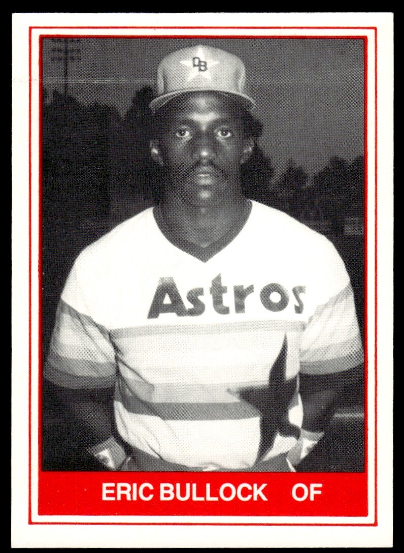 1982 TCMA Daytona Beach Astros Eric Bullock Daytona Beach Astros #12 | eBay
