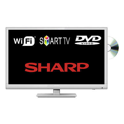 Sharp LC-24DHG6001KW 24-Inch 720p Smart TV/DVD Combo for sale online | eBay