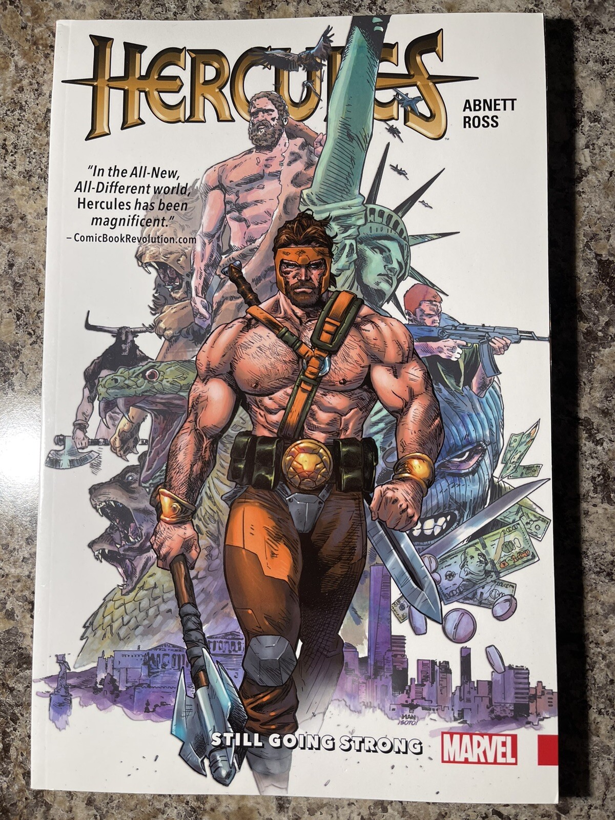 Hercules Still Going Strong Marvel Graphic Novel Comic Book - La Paz ...