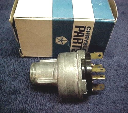NOS Original Mopar Ignition Switch Fits All Dodge Plymouth Chrysler ...
