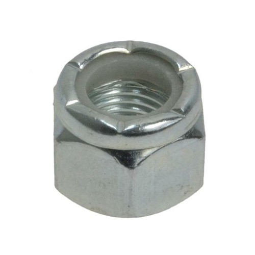 Pack of 10 Zinc Silver Nyloc Nut 1 x 12 TPI UNF Imperial IFI-100NE ...