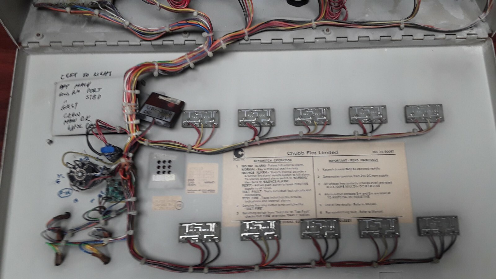 Chubb ALJ70/R3/3, MkIII ZoneMaster Fire Alarm Control Panel | eBay