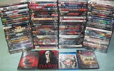 NEW Horror DVDs and Blu-rays K Through Z $2.95 to $9.95 Buy More Save ...