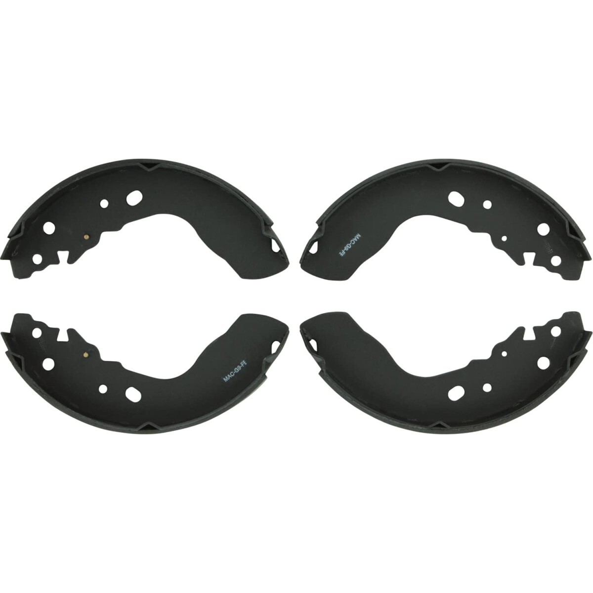 BS801 Bosch 2-Wheel Set Brake Shoe Sets Rear for Toyota Corolla 2003 ...