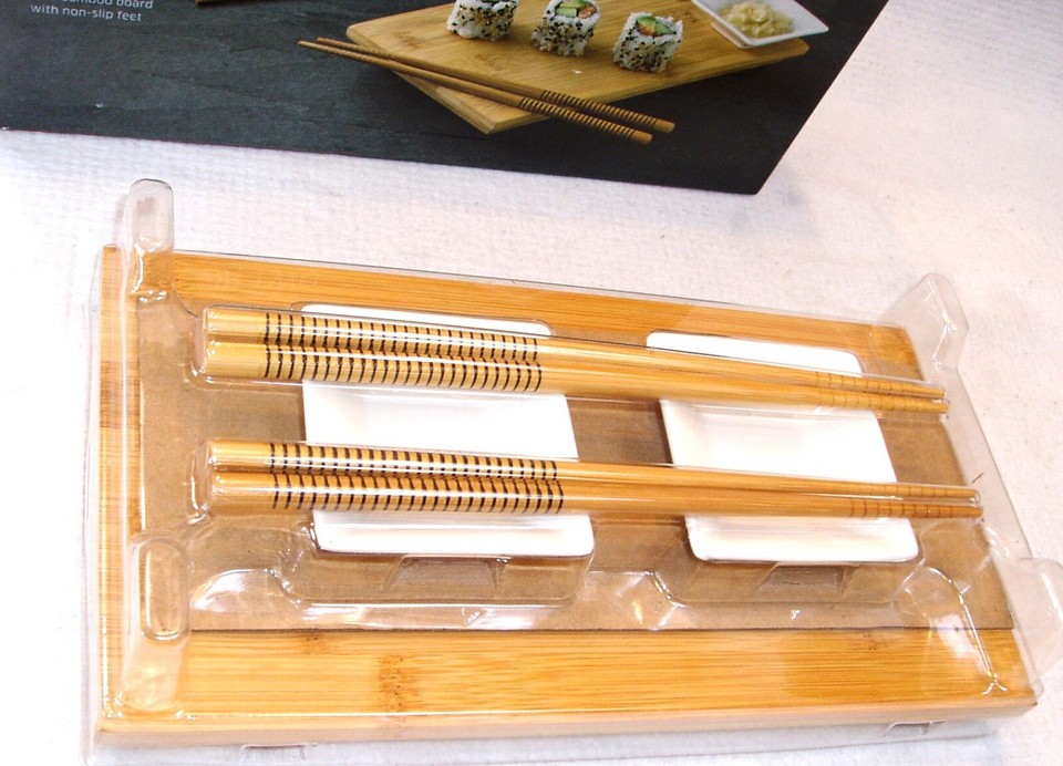 New in Original Box CROFTON SUSHI SET FOR TWO TRADITION JAPANESE DESIGN ...