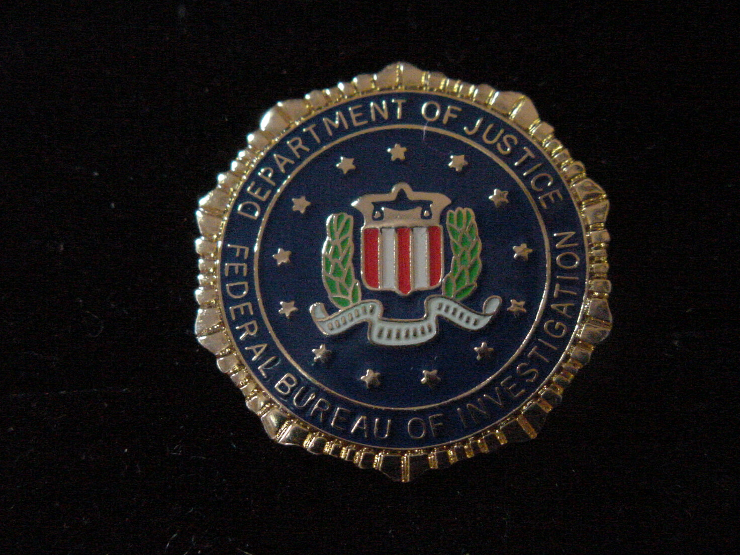 FBI Lapel Pin color seal New | eBay