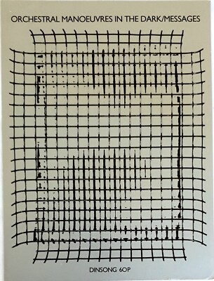 Orchestral Manoeuvres In The Dark (OMD)-Messages-1980 Orig UK Sheet ...