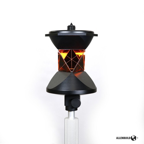 SWISS Type GRZ122, 360 Degree Reflective Prism Surveying Reflector | eBay