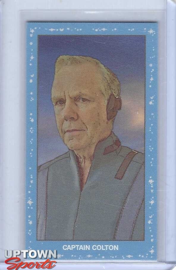 2022 Topps T206 STAR WARS Wave 1 ~ #40 CAPTAIN COLTON ~ Blue Star Field ...