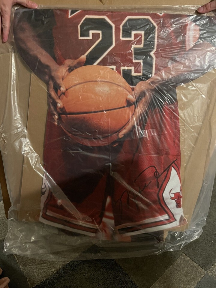 MICHAEL JORDAN LIFESIZE STANDEE Upper Deck Bulls 1998 NBA MJ #23 Rare ...