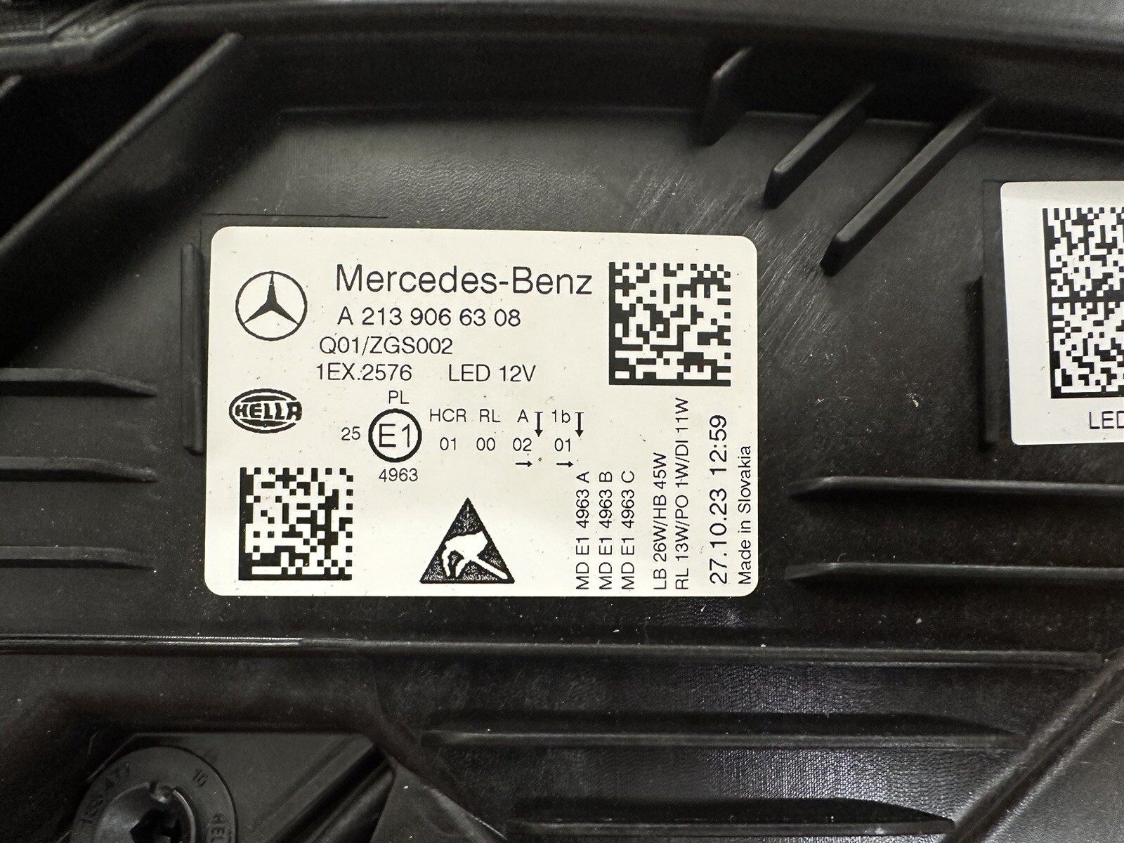 Frontscheinwerfer Mercedes-Benz W213 A2139066308 Led Links Headlight | eBay