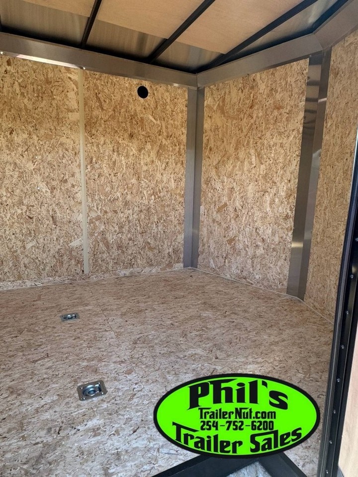 Pace American 8.5X24 Cargo / Enclosed Trailer REAR WING & UPGRADED .080 ...