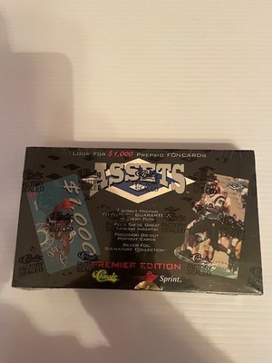 1994 Classic Assets Premier Edition Four Sport Box Factory Sealed | eBay