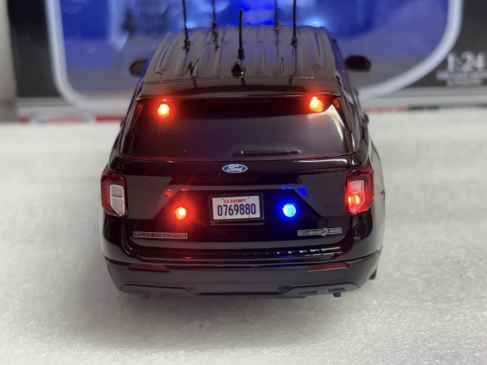 2022 Ford Explorer UnMarked BLACK FBI CIA POTUS Secret Ser. WORKING ...