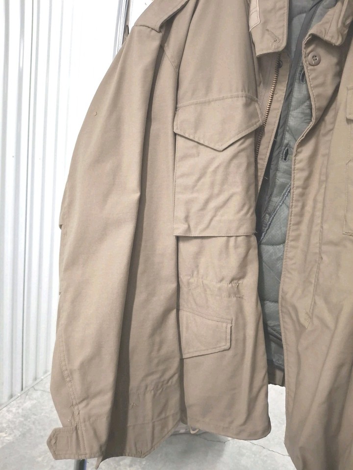 Alpha Industries M65 Field Jacket, Khaki, XXL Regular | eBay