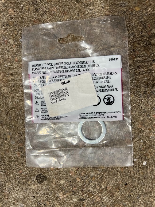 SNAPPER 703151 WASHER 0.766x1.06x0.07 | eBay