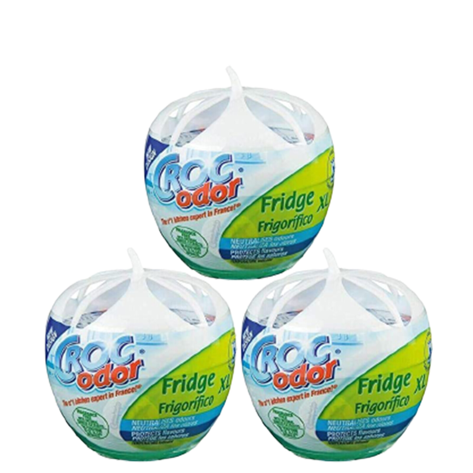 Croc Odor Fridge Deodoriser XL Neautralises Odours 140g x 3 | eBay UK