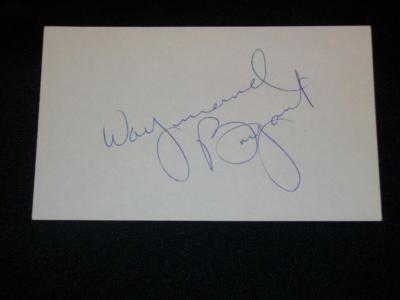 Tennessee St Chicago Bears Waymond Bryant Signed Auto Vintage 3x5 Index ...