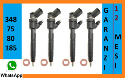 4 iniettori Bosch 0445110165 opel zafira opel astra Revisionati | eBay