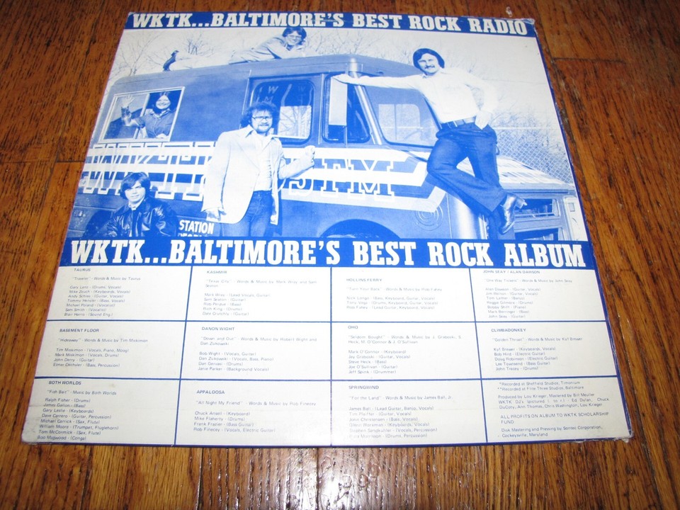 WKTK FM 105 - BALTIMORE'S BEST ROCK - VARIOUS ARTIST - LP | eBay