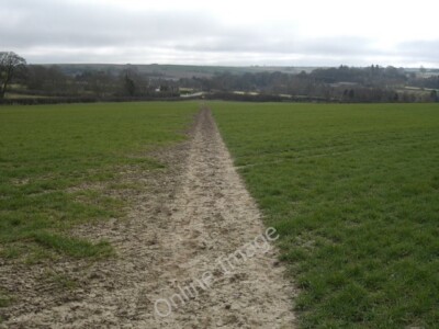 Photo 6x4 A gentle slope down into Tathwell Looking towards Tathwell in ...