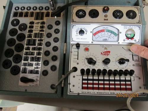 SECO 107 TUBE TESTER | eBay