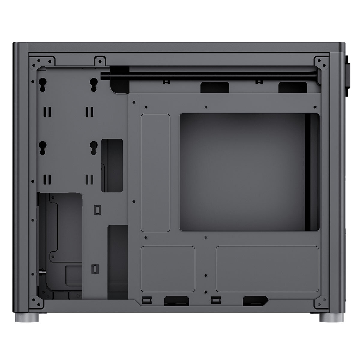 iONZ KZ-30M Silent Mini PC Computer Office Case M/ATX Type-C EPDM Sound ...