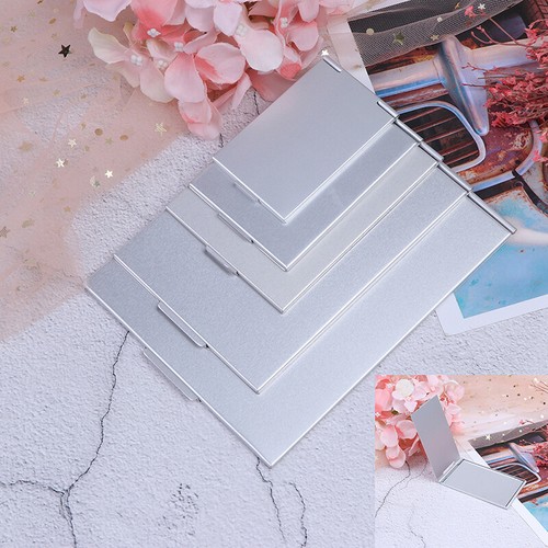 Ultra-thin Personalised Folding Mirror Portable Compact Cosmetic Mirror ...
