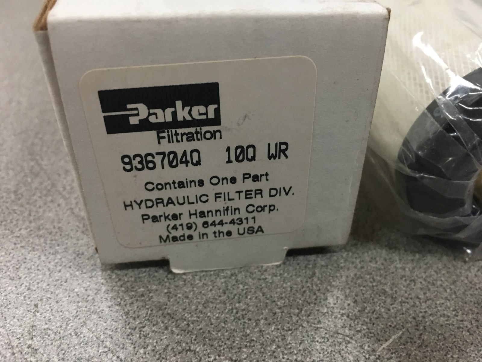 Parker Hydraulic Filter Element 936704q 10q WR for sale online | eBay