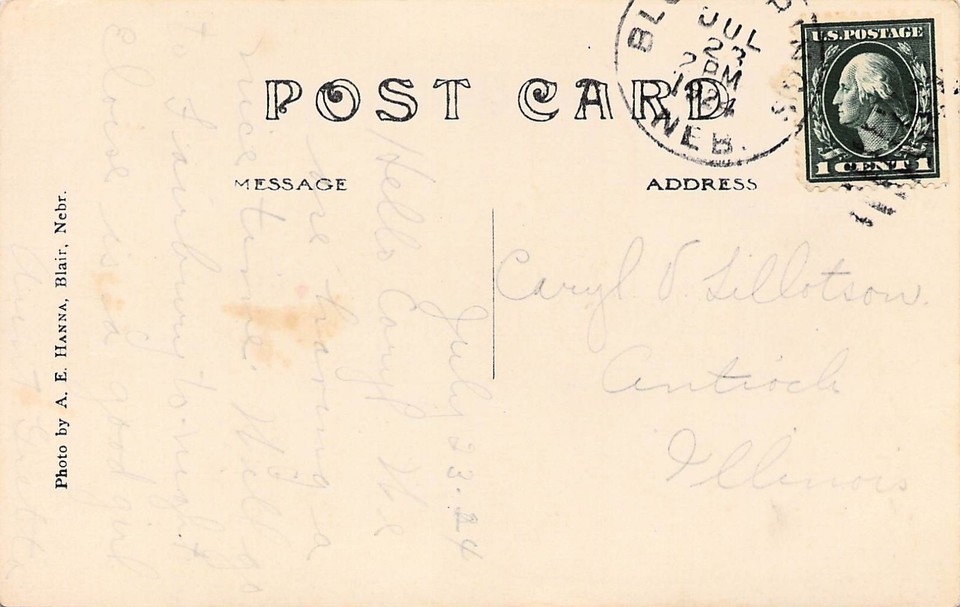 Blue Springs Nebraska Mill & Dam RPPC 1924 - Gage County | eBay