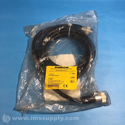 Turck RSM RKM 34-4M/S4000 U-33209 PowerFast Cordset FNFP | eBay