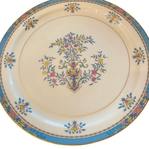 Vintage Lenox Blue Tree Serving Platter with Gold Trim | eBay