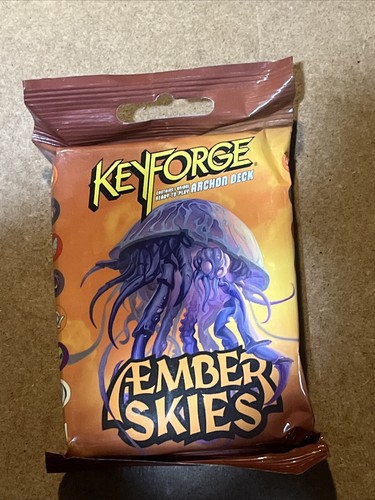 KeyForge Aember Skies Deck Sealed New Key Forge Archon Deck Free ...