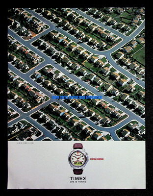 Timex Wrist Watch Digital Compass 2003 Trade Print Magazine Ad Poster ...