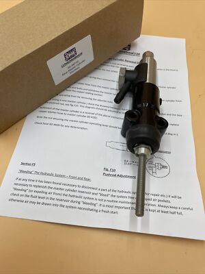 TRIUMPH REAR MASTER CYLINDER STAINLESS 60-4401 TR7 T140 T160 750 U.K ...