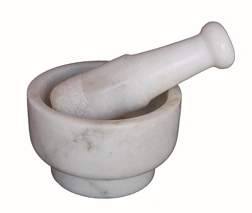 White Marble Stone Imam Dasta Mortar Pestle Set Okhli Masher Kharal- 5 ...