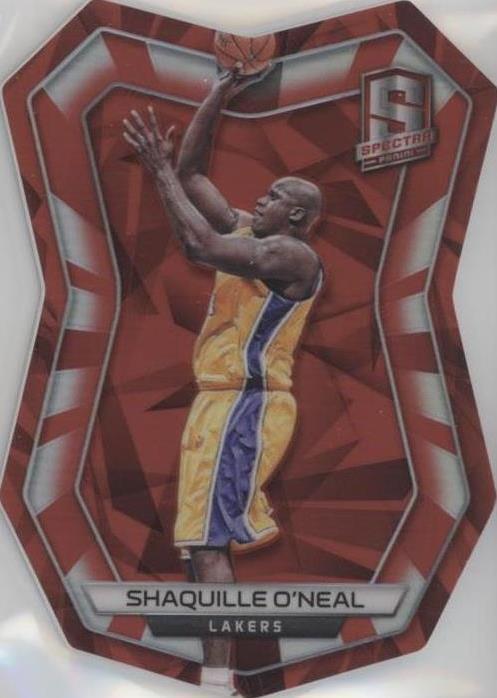 2015-16 Panini Spectra - Shaquille O'Neal #89 Red Die-Cut Prizm /25 for ...