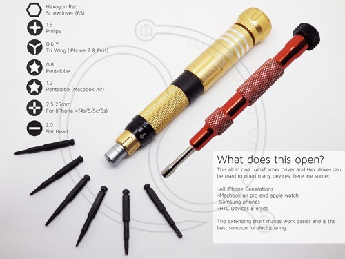 Apple Tool Kit Set Screwdriver iPhone 4 4G 4S 5 5G 5C 5S SE 6 6S Plus ...