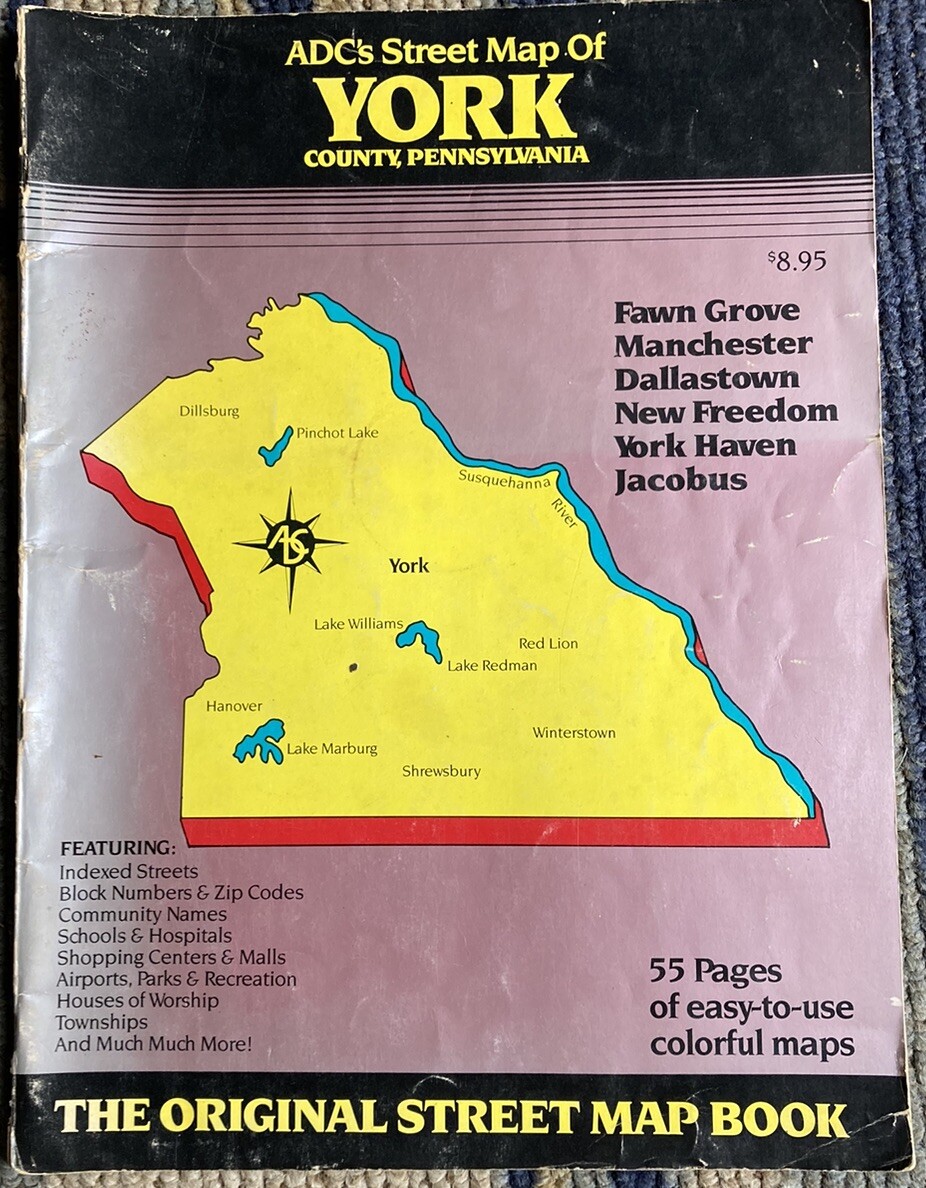 New York And Pennsylvania County Map