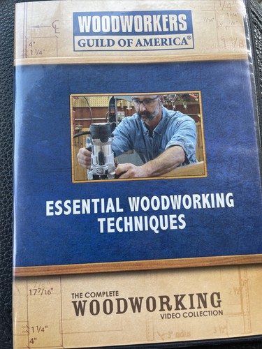 Woodworkers Guild of America - Essential Woodworking Techniques DVD | eBay