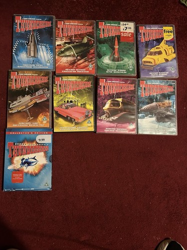 Thunderbirds The Complete Series Collection + 2 Feature Films on DVD ...