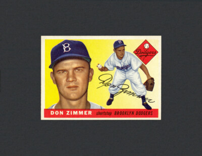 1955 Topps Don Zimmer #92 - RC - Brooklyn Dodgers - Mint | eBay