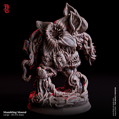 Shambling Mound by Flesh of Gods | D&D | DnD | Pathfinder | Print on ...