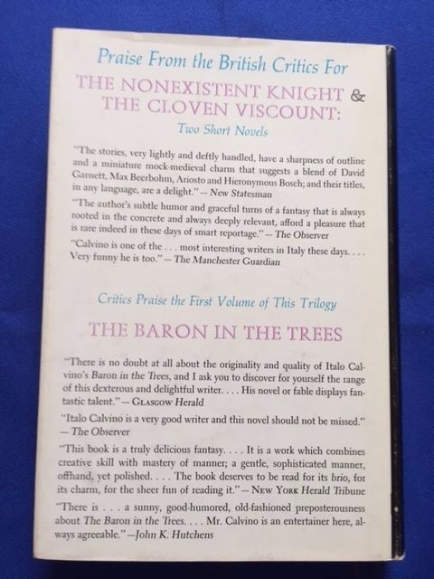 THE NONEXISTENT KNIGHT & THE CLOVEN VISCOUNT - 1ST. AM. ED. BY ITALO ...