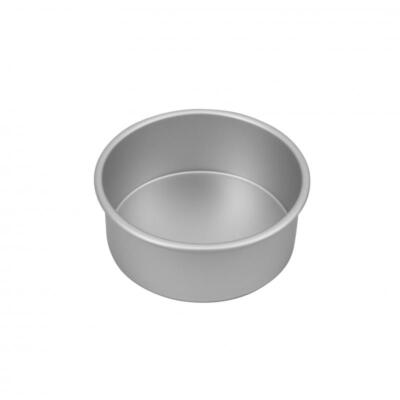 Bakemaster Silver Anodised Round Cake Pan 17.5X7.5cm | eBay