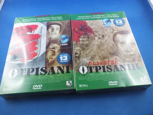 Otpisani + POVRATAK OTPISANIHi 4+4 DVD Prle Tihi Best Film Cela Serija ...