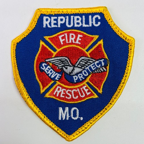 Republic Fire Rescue Missouri MO 3.25" Patch A5 | eBay