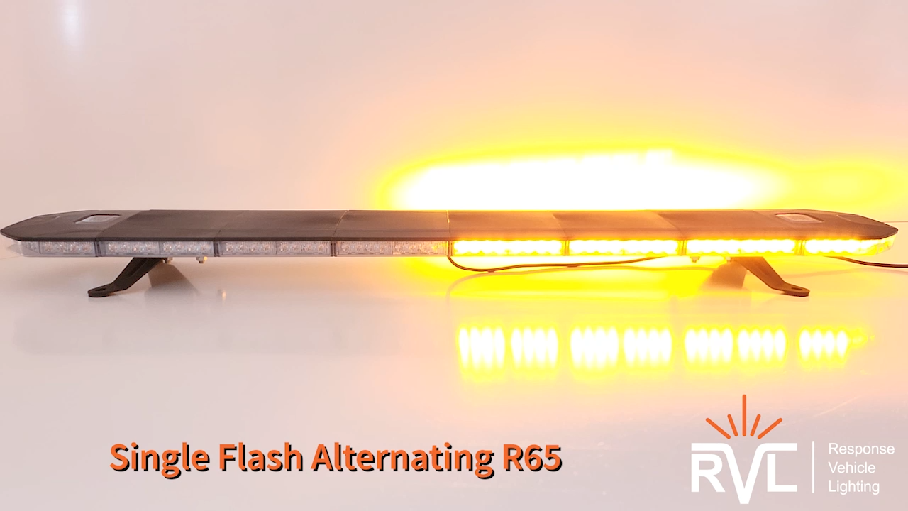 12/24v 5ft LED Beacon Bar Light Amber Recovery Warning Strobe 140cm ...