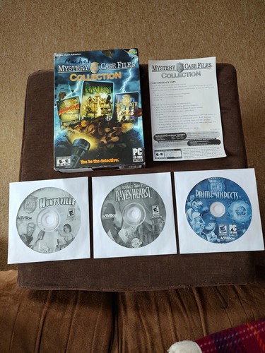 Mystery Case Files Collection PC CD-ROM, 2009. Huntsville, Ravenhearst ...